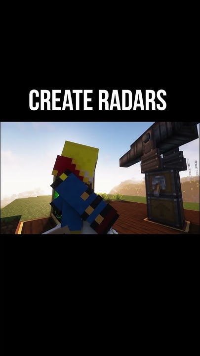 Create Radars mod. Create mod addons Tutorial 1.20.1 (minecraft java ...