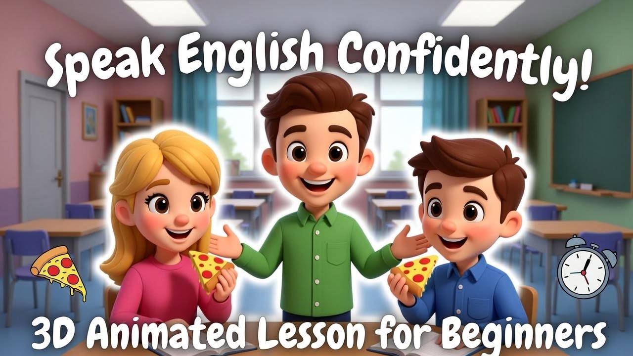 Learn English Fast | 3D Cartoon Listening & Speaking Practice for ...