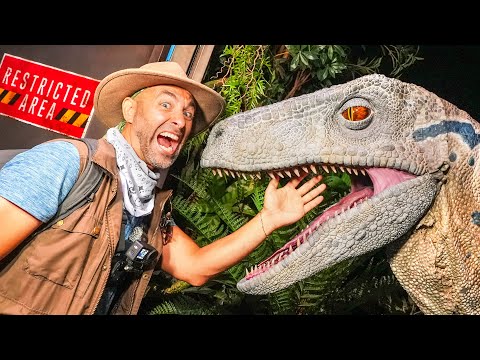 Exclusive Tour of Jurassic World Bangkok!