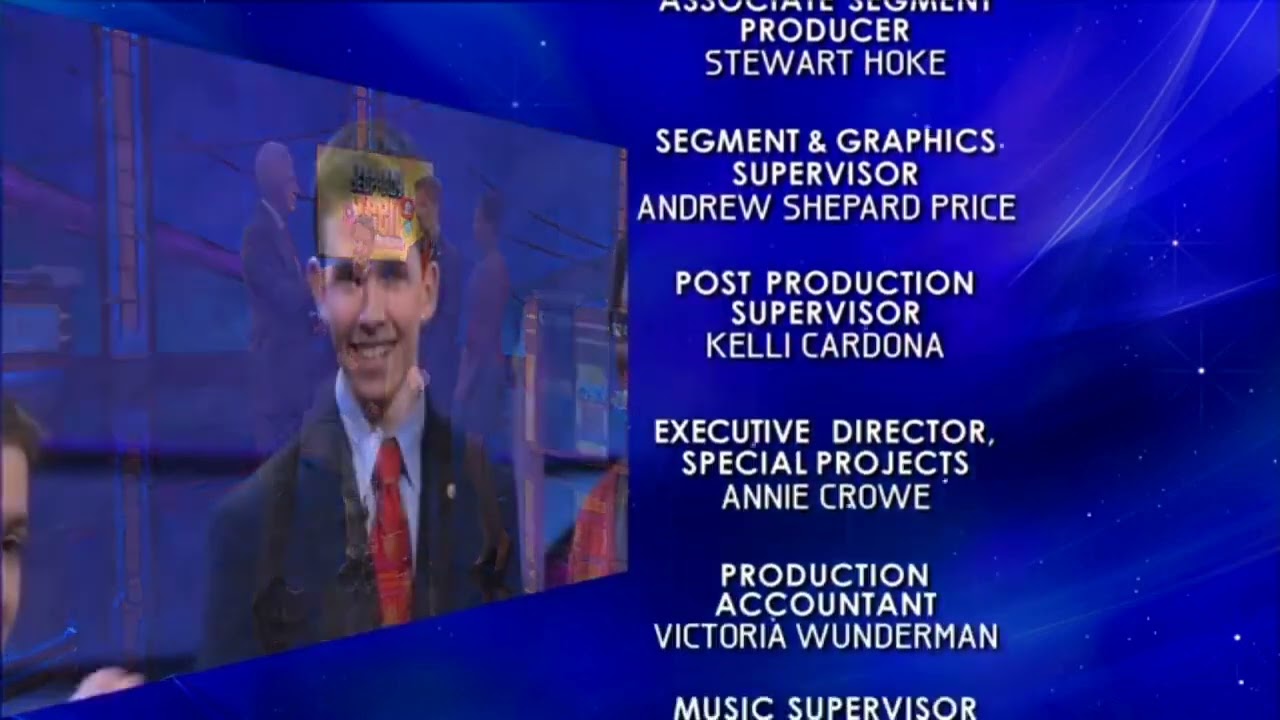 Jeopardy Full Credit Roll 7-25-2014 - YouTube