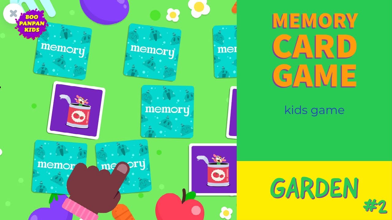 Memory card games garden 2🏡🏡 Lingokids games|Boopanpankids - YouTube