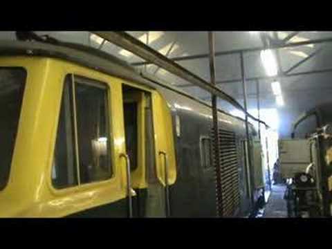 D7076 Hymek starting after engine repairs. - YouTube