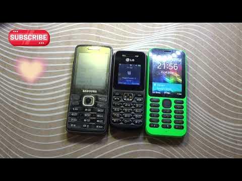 SAMSUNG GT-55610 / LG A100 / NOKIA / Incoming Call Collection - YouTube