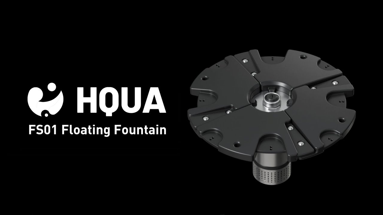HQUA FS01 Floating Fountain Overview - YouTube