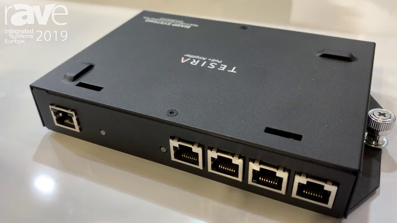 ISE 2019: Biamp Demos New Line Of Ceiling Speakers and Companion PoE+ ...