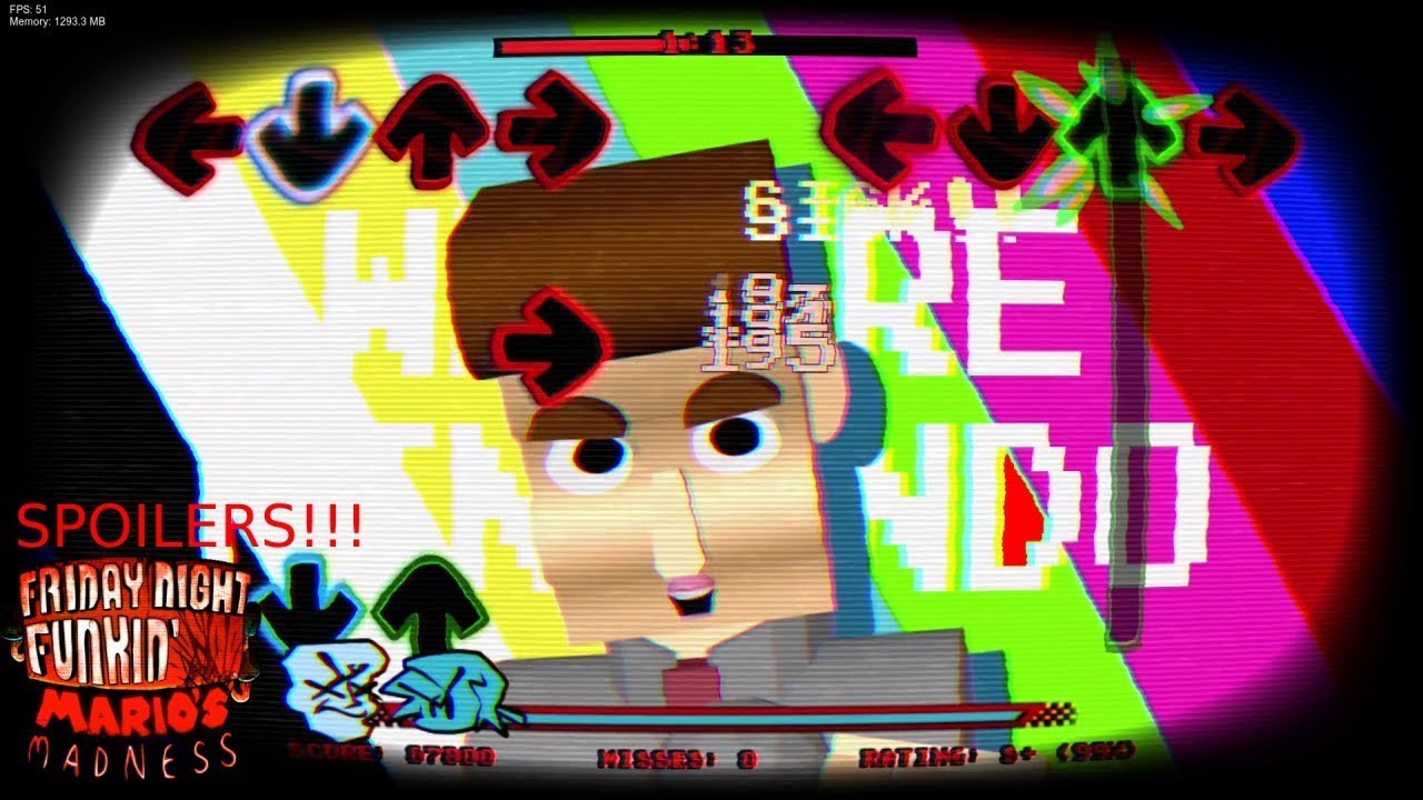 FNF Unbeatable OLD Nova64 LEAKED BUILD GAMEPLAY - YouTube