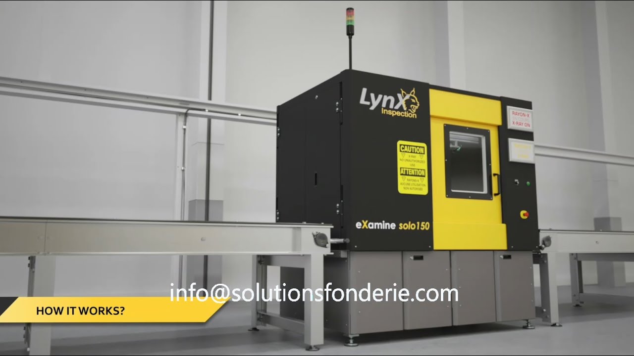 Lynx Inspection X-Ray Casting Porosity and defects - YouTube