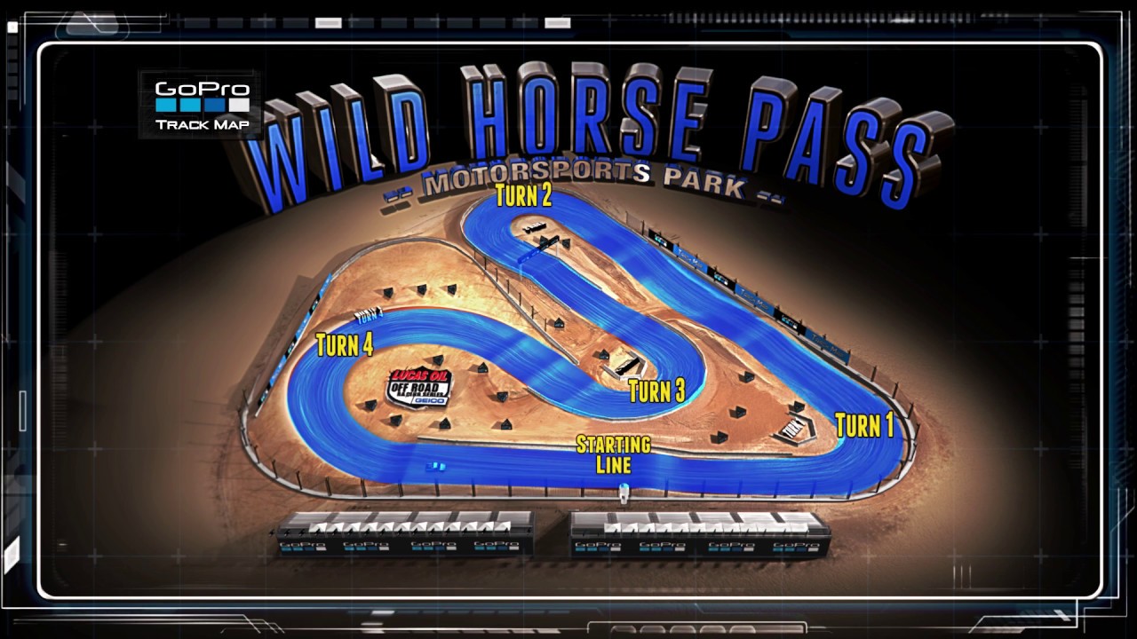 Wild Horse Track Map 2019 - YouTube