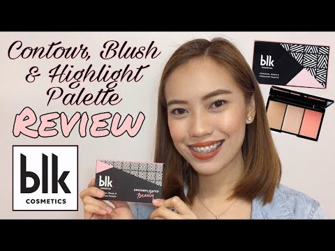 BLK COSMETICS CONTOUR PALETTE REVIEW (Philippines) | Nina Gregorio ...
