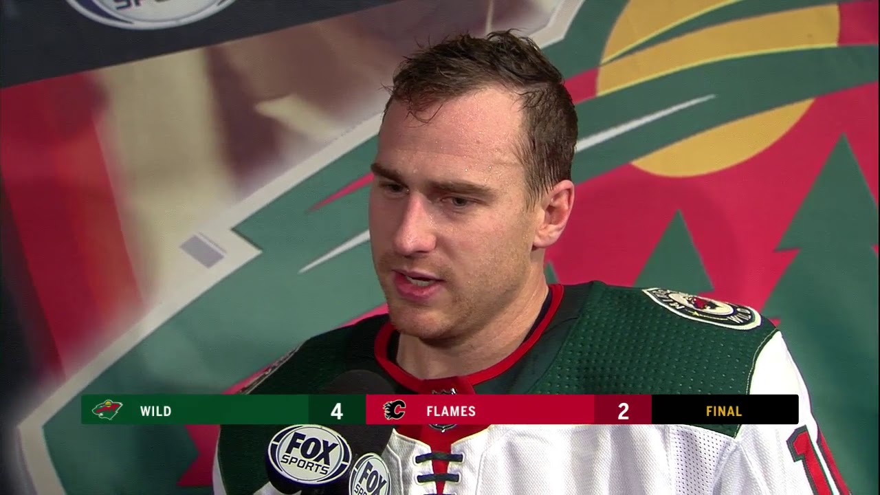 Matt Read on scoring a goal after being recalled - YouTube