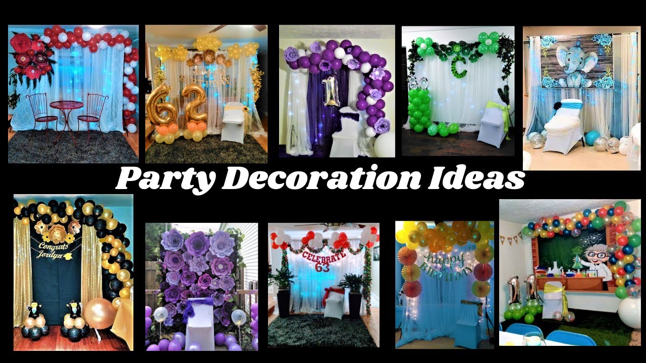 Party Decoration Ideas Compilation video / DIY Party Decoration ideas ...