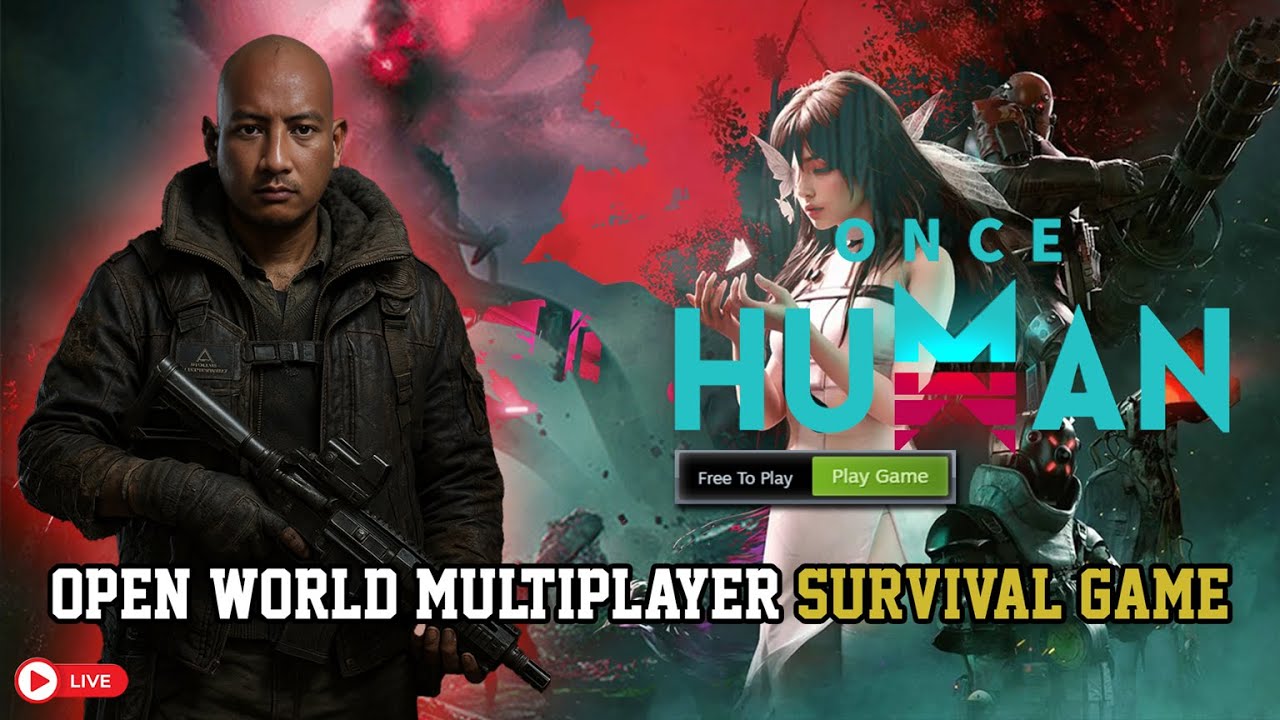 Gameplay ONCE HUMAN Multiplayer Open-World Survival - DAY 4 - YouTube