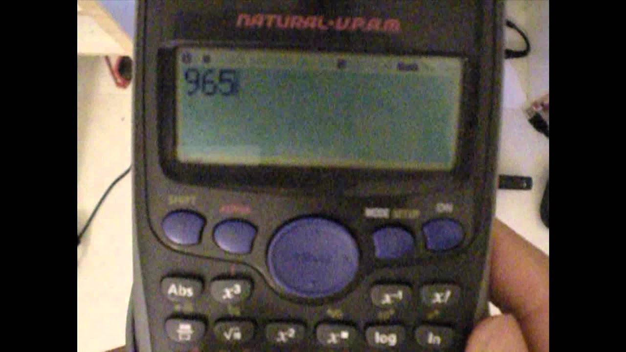 How To Store Numbers And Equations To A Calculator YouTube How To Store Numbers And Equations To A Calculator YouTube