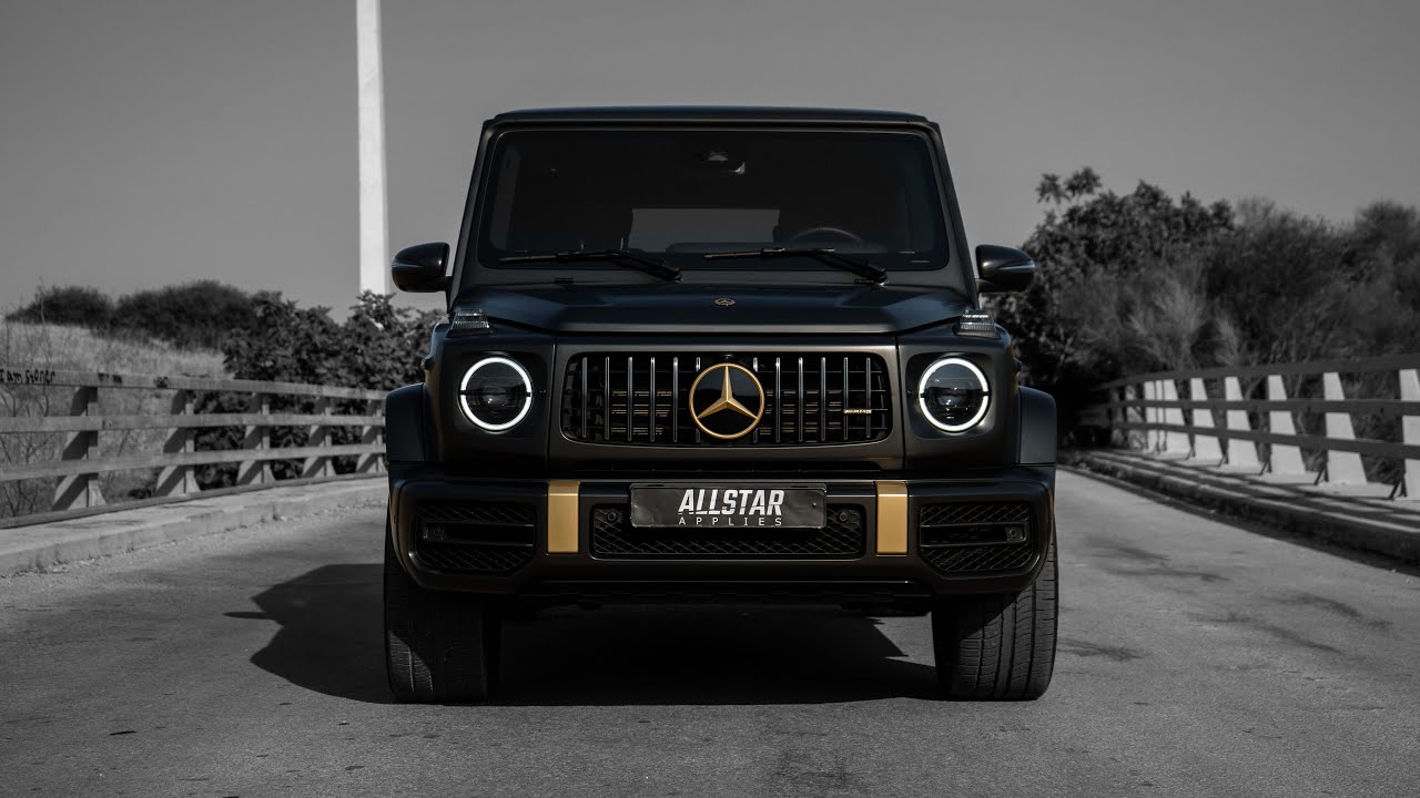 MERCEDES-BENZ G63 AMG WRAPPED BY ALLSTAR APPLIES. 4K. - YouTube