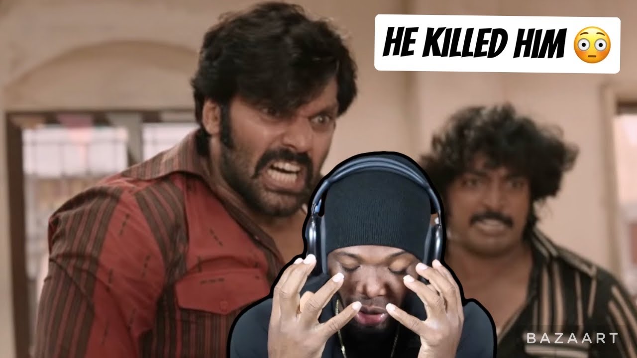 #sarpatta Parambarai Movie Scene REACTION 5 | Kabilan Restaurant Attack ...