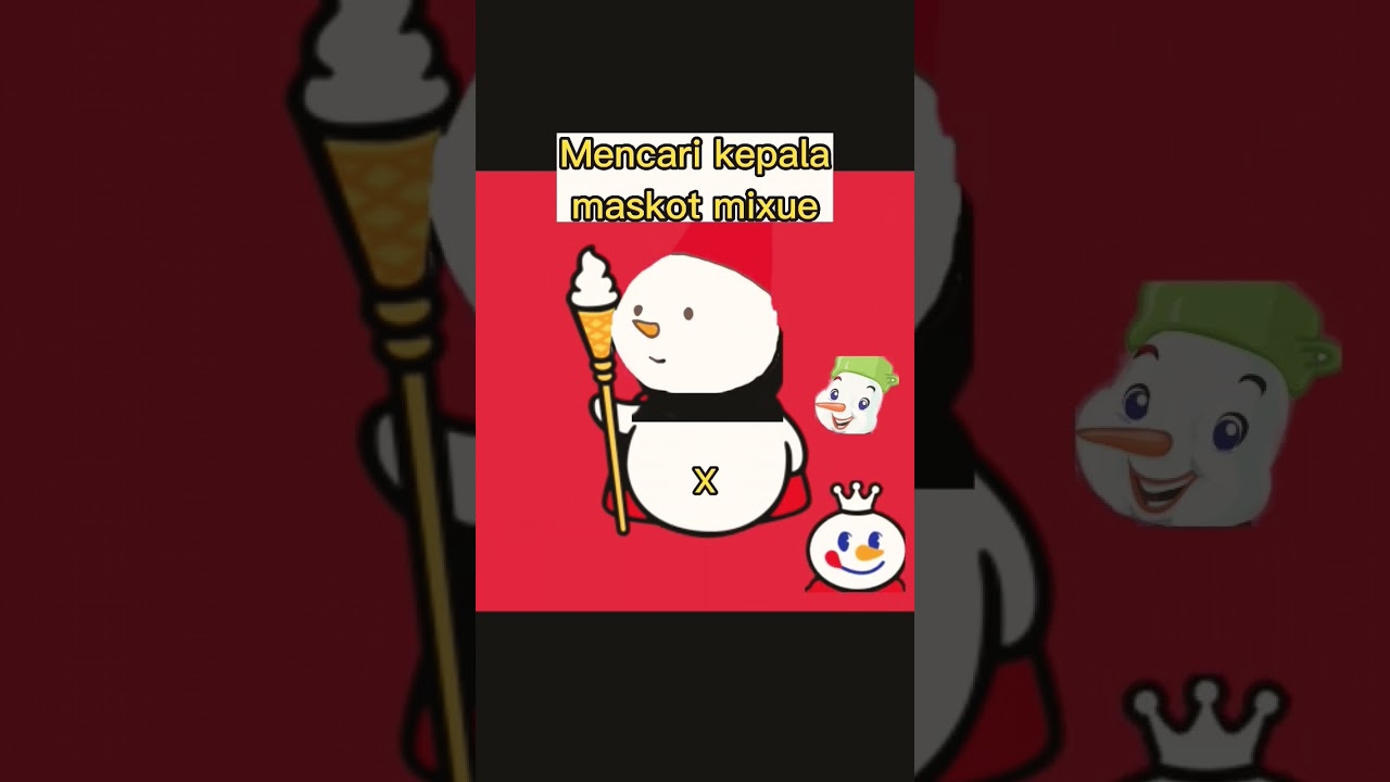 mencari kepala maskot mixue bkn kereta api - YouTube