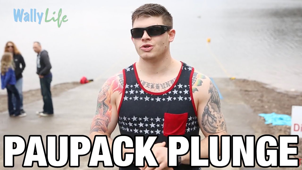 Paupack Plunge 2017 - Lake Wallenpaupack in the Pocono Mountains ...