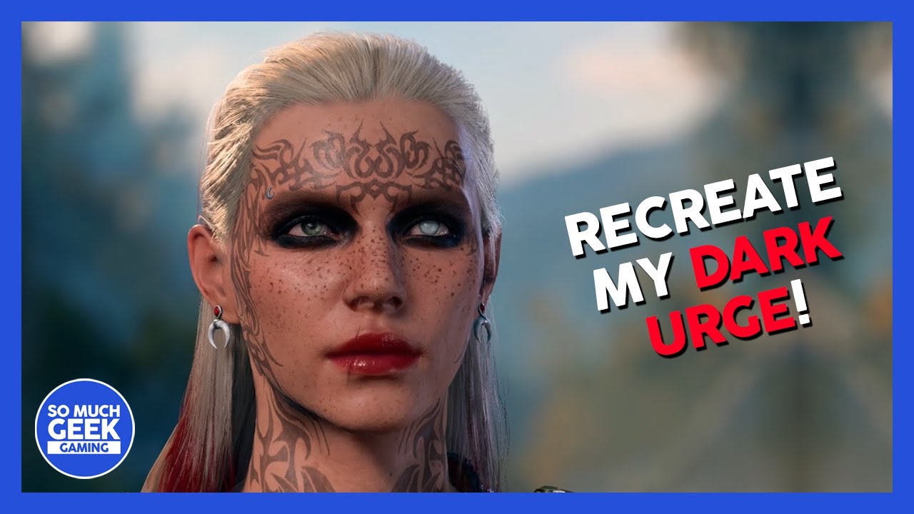 Recreate my Dark Urge in BG3 Character Creator - #bg3 - YouTube