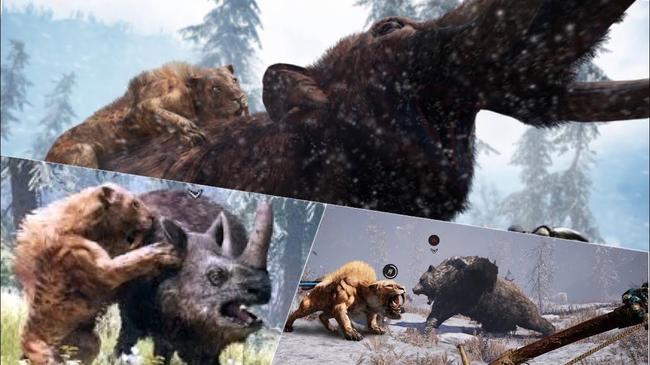 BLOODFANG SABRETOOTH Vs ALL DAMN BEASTS| Far Cry Primal Gameplay - YouTube