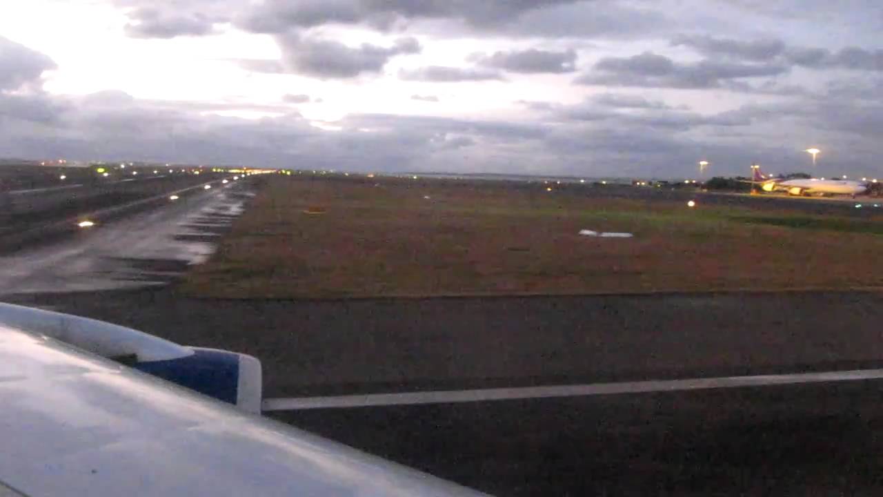 British Airways Flight BA9 landing at Sydney Airport at dawn on 15/02 ...