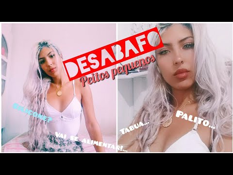 DESABAFO como eu ACEITEI meus PEITOS PEQUENOS