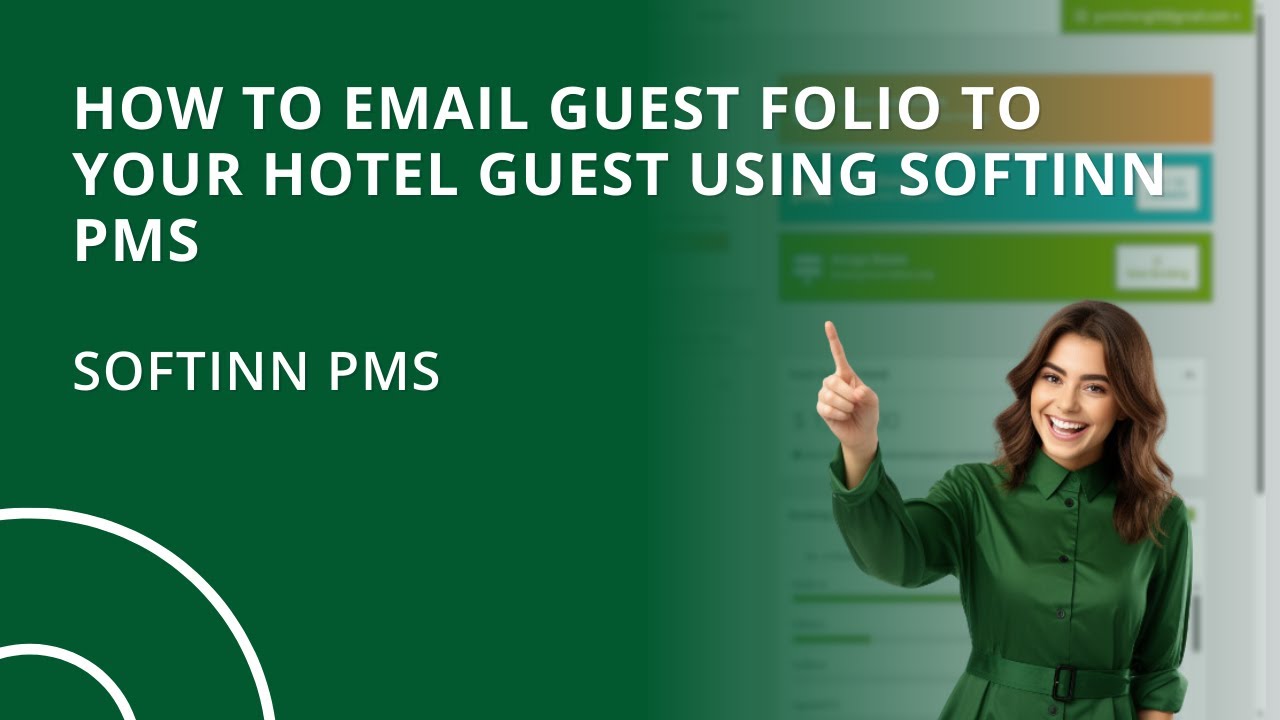 How to Email Guest Folio to Your Hotel Guest using Softinn PMS (Hotel PMS) - YouTube