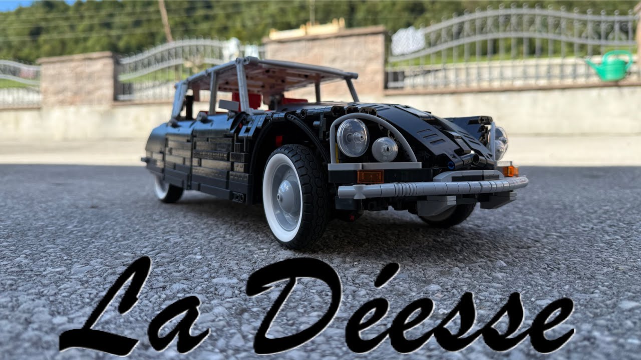 LEGO Citroën DS remotely controlled - YouTube