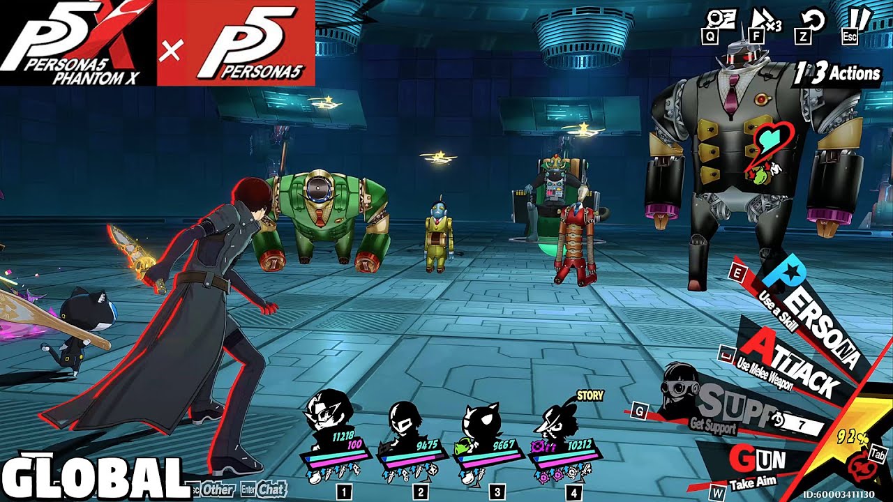 Boss Shadow Okumura - Persona 5 The Phantom X [GLOBAL] - YouTube