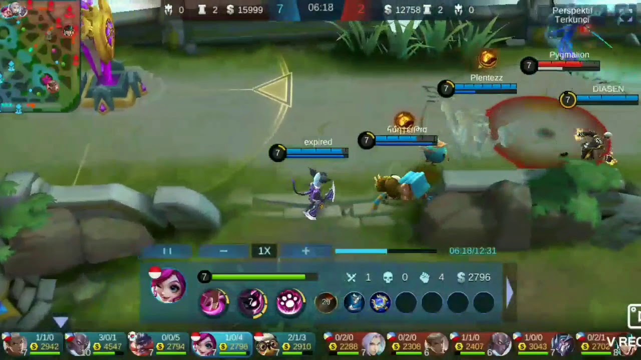 Meta di 2020 Hero suport , NANA with DIGIE combo bikin kesel - YouTube