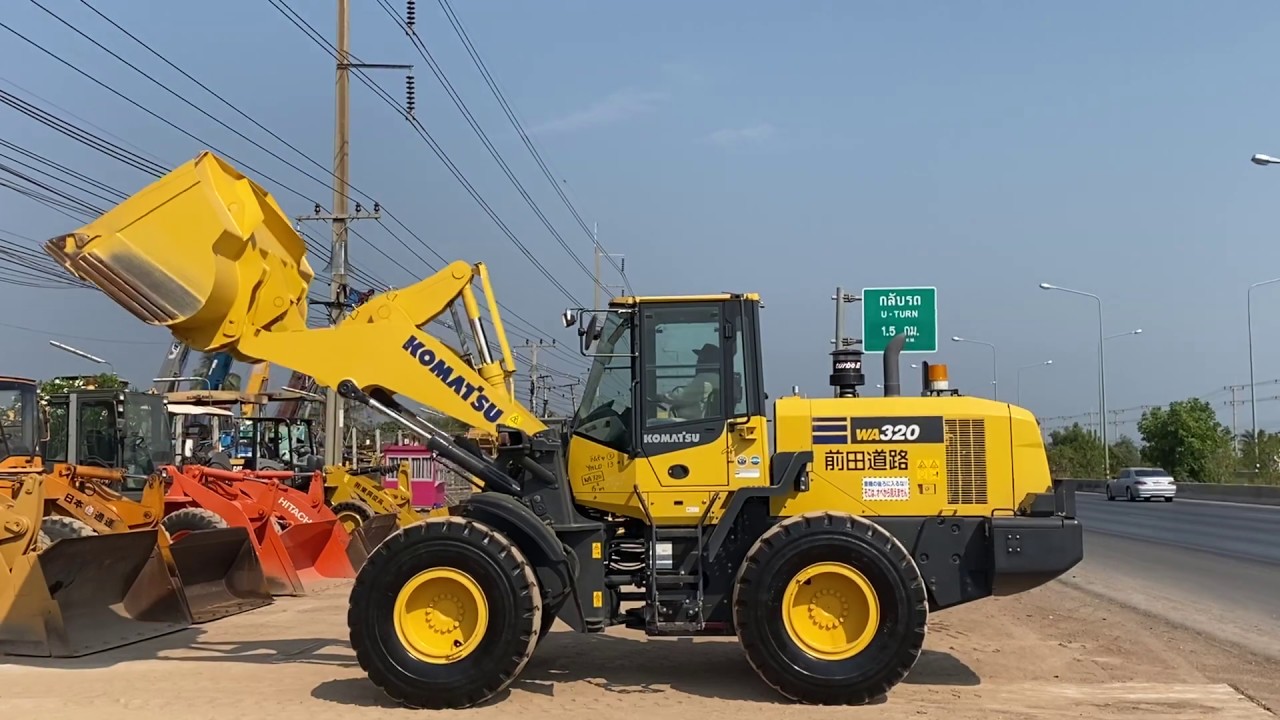 KOMATSU WA320-7 www.thaispmotor.com 092-2525952 / 081-2990958 - YouTube
