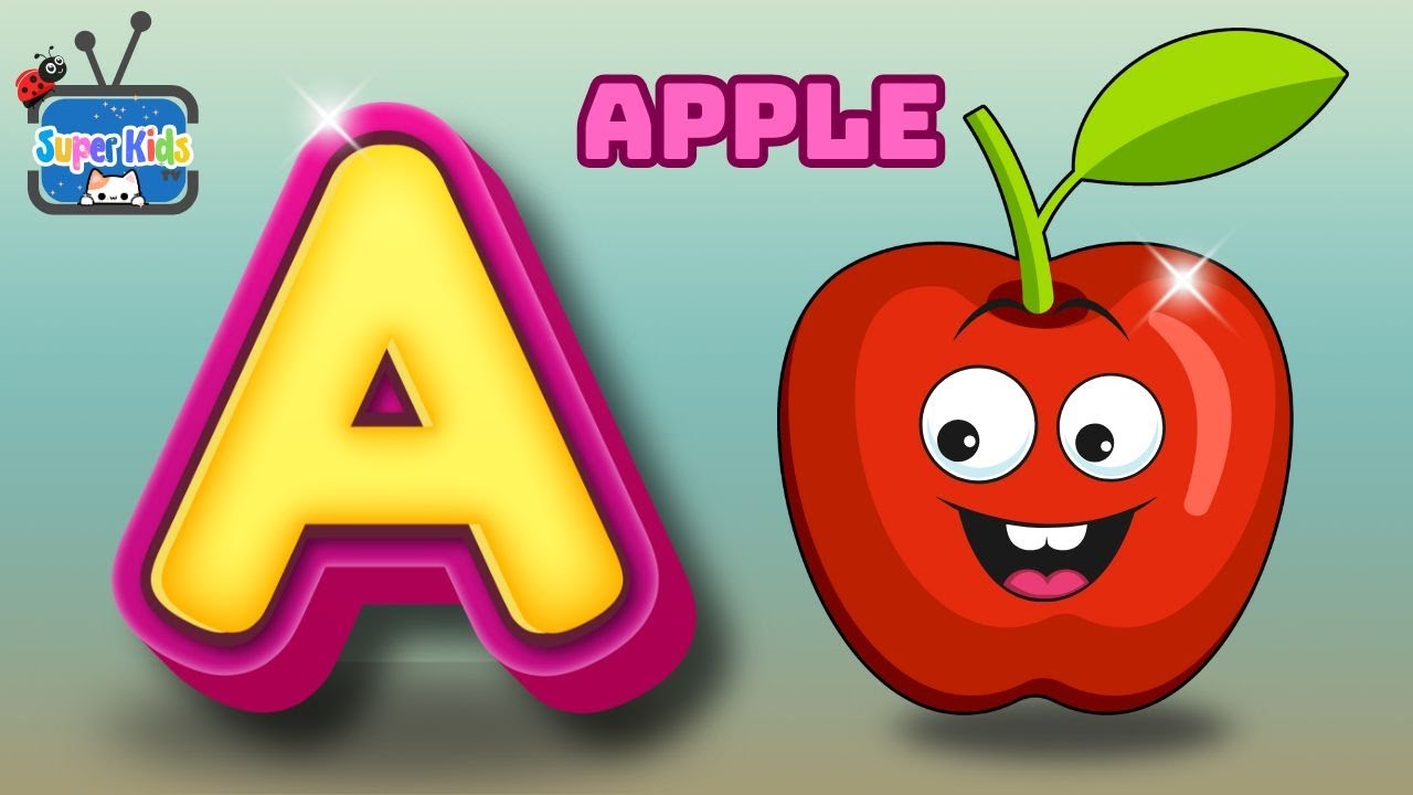 ABC Song A to Z for children | Learn Alphabet with Sounds & Fun Words ...