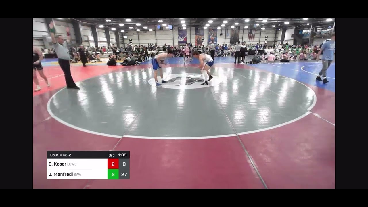 NHSCA Duals - Match 2 - YouTube