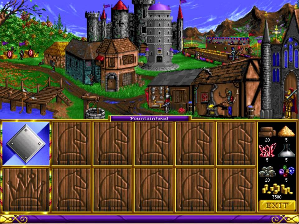 Knight's Castle extended - HoMM1 music - YouTube