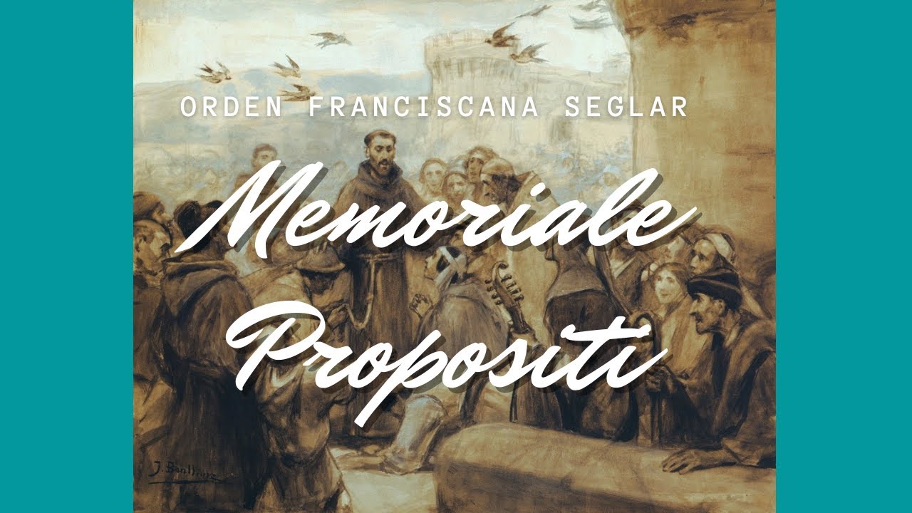 Tema formativo: Memoriale Propositi - YouTube