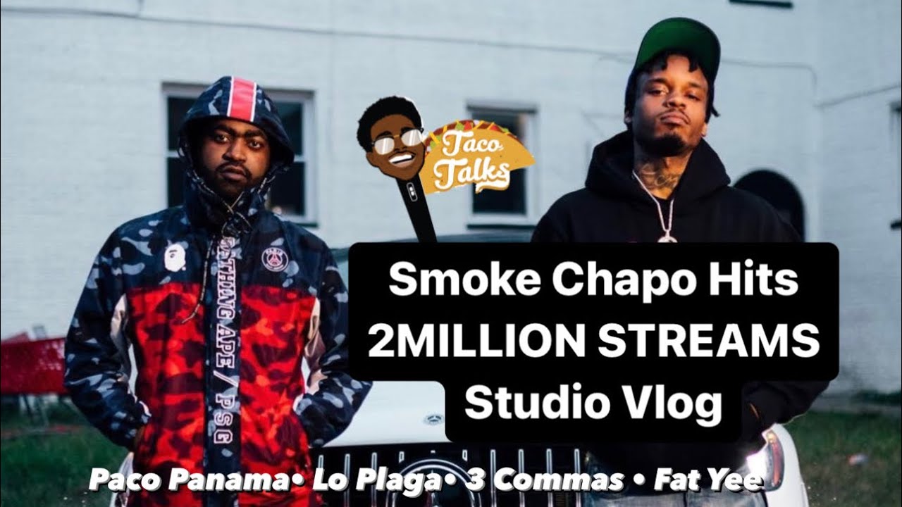 Smoke Chapo Tape Hit 2 Million Streams Vlog - YouTube
