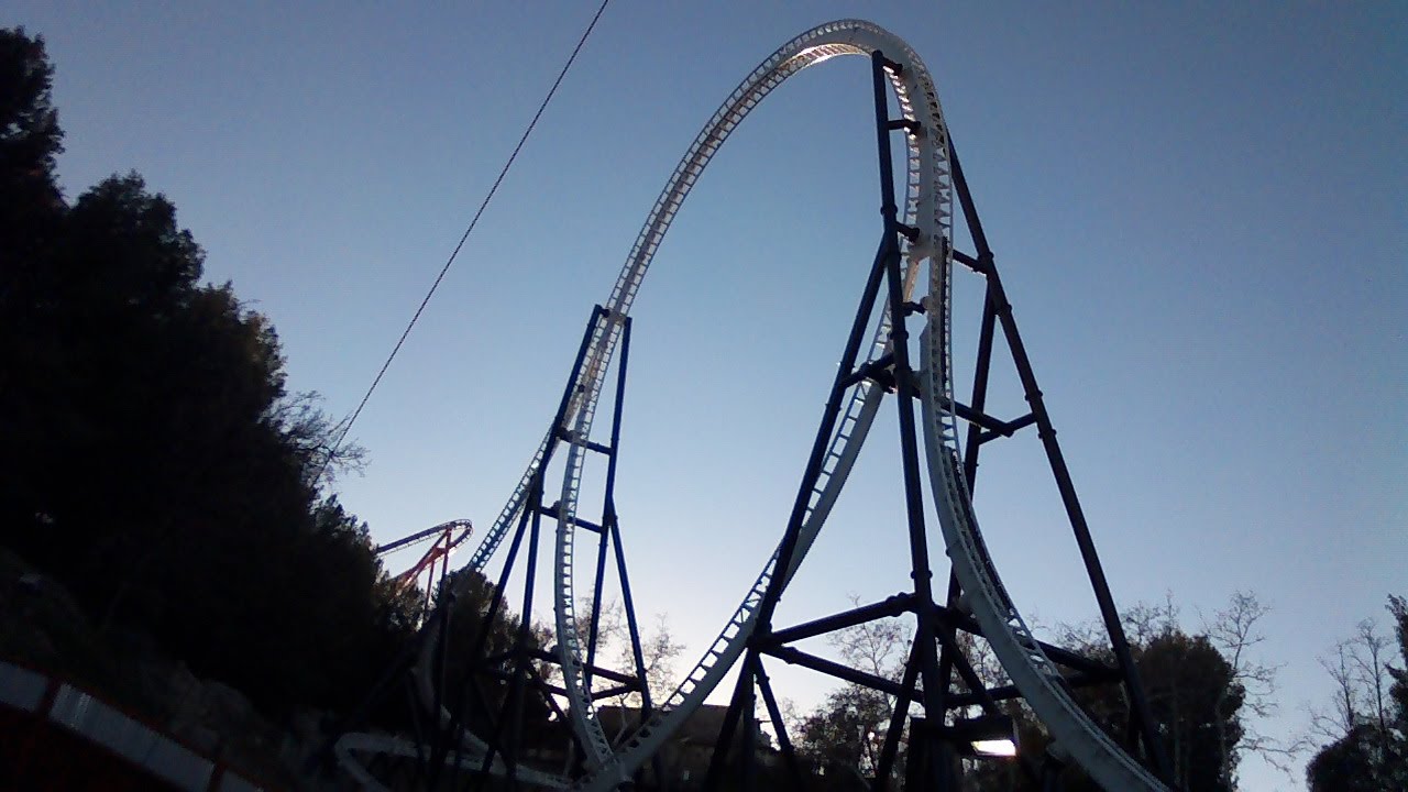 Full Throttle's Loop at Six Flags Magic Mountain - YouTube