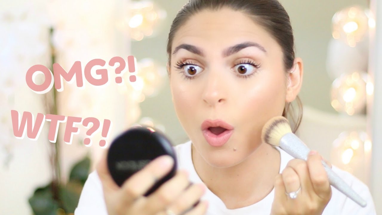 HYDRATING Powder Foundation?! OMG WTF - YouTube