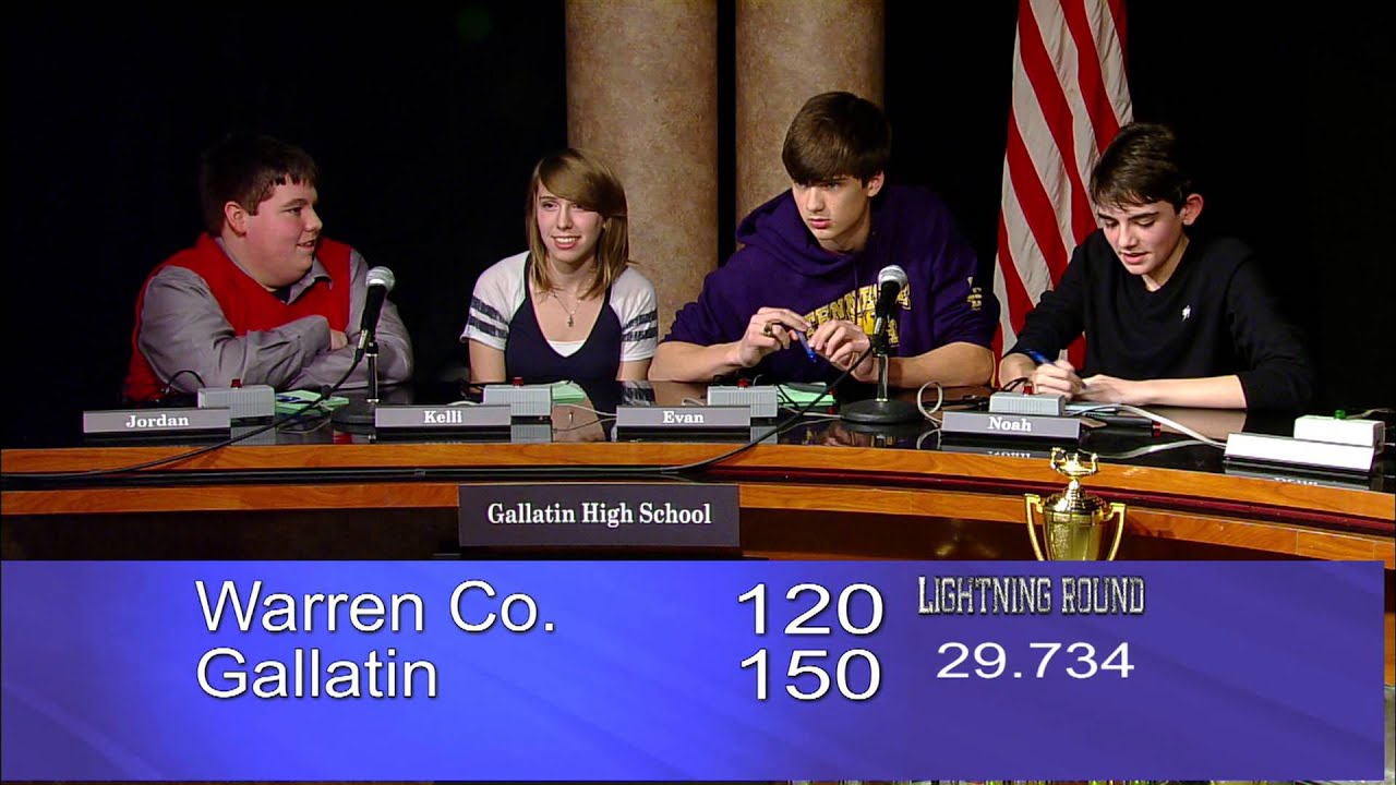 WCTE's 27th Annual Academic Bowl - YouTube