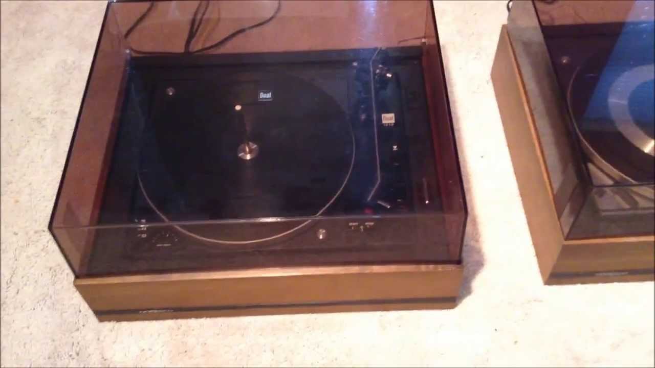 Comparison between the Dual 1210 and The Dual 1215 Turntable - YouTube