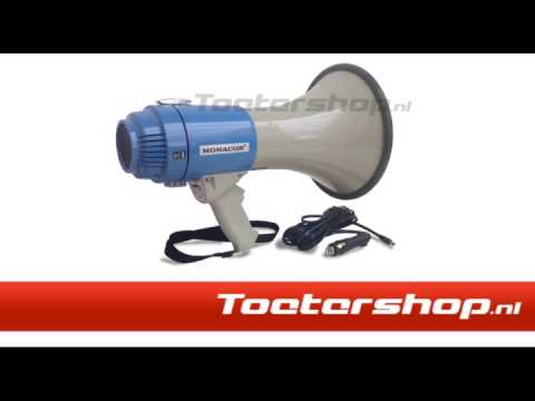 Megafoon 25 watt - YouTube