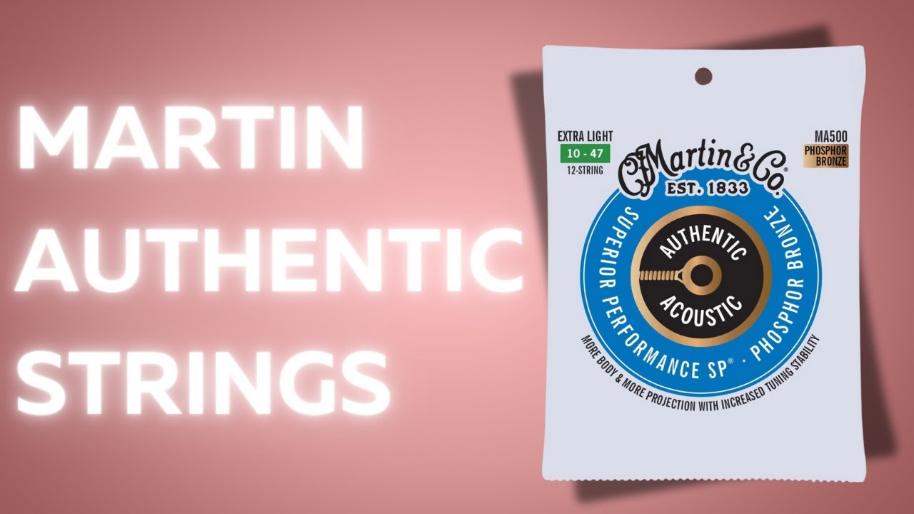 Martin Authentic Guitar Strings - YouTube