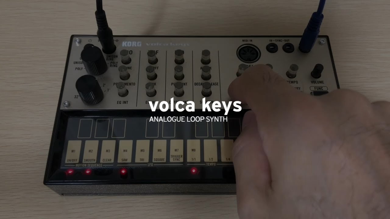 220822 KORG volca keys - YouTube