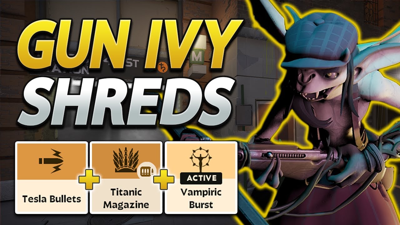 MELTING FACES WITH GUN BUILD IVY | Deadlock - YouTube