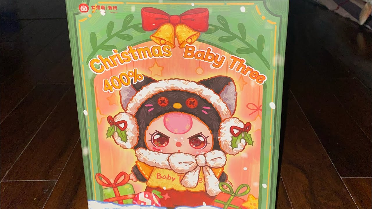 Hành trình unbox baby three 400% mùa giáng sinh cùng seven trong đêm ...