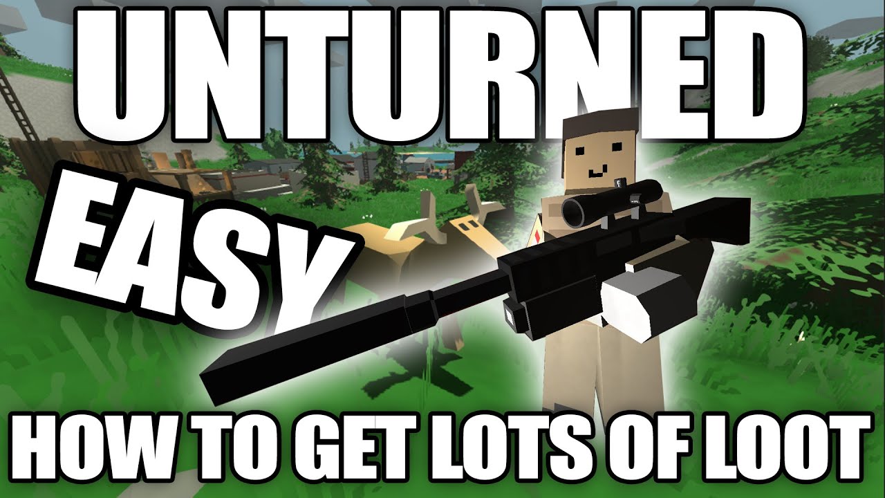 Unturned: How to Get TONS of Military Equipment in 30 Min! - YouTube