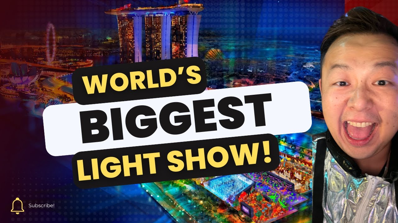 Illumi: The WORLD'S LARGEST Light Show at Marina Bay Singapore! 🌟 - YouTube