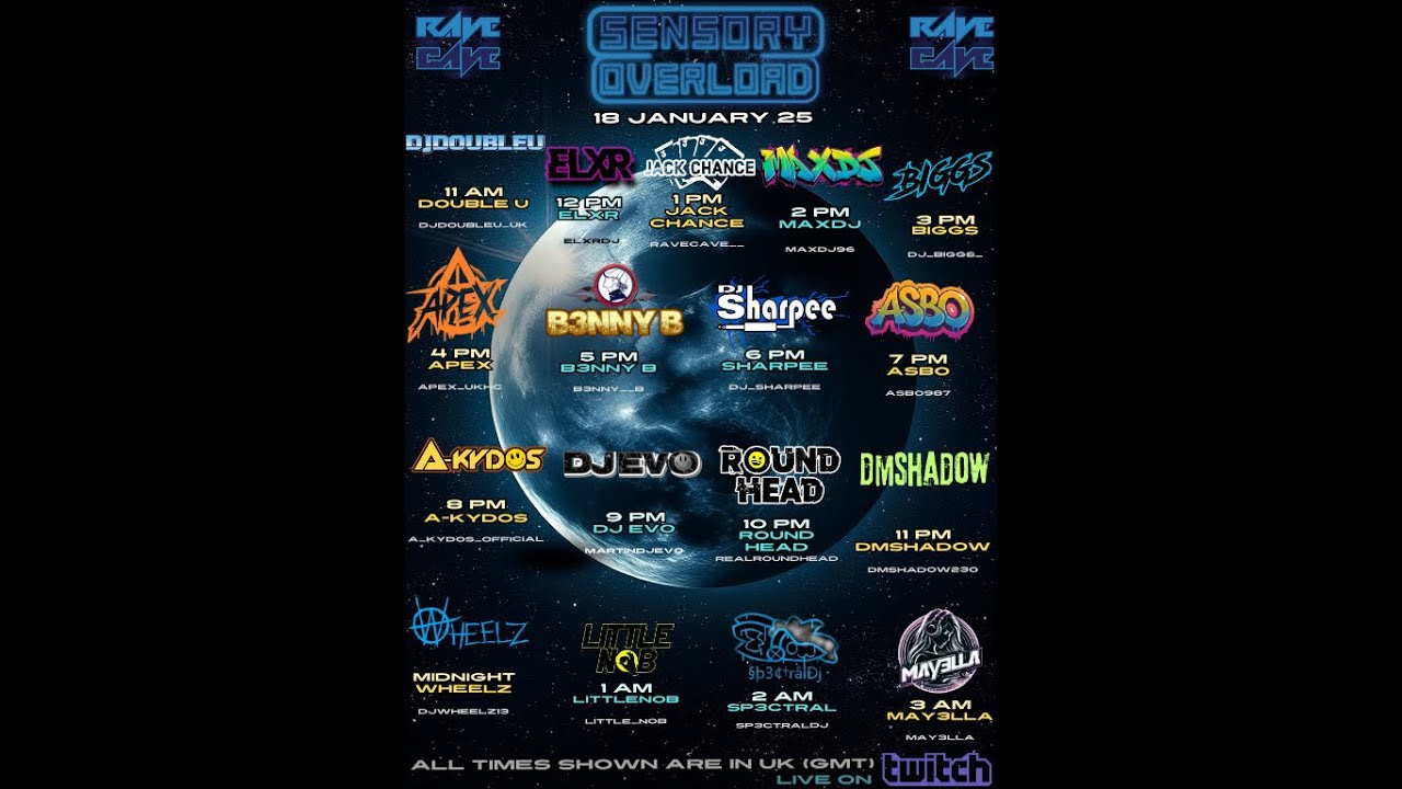 Rave Cave Sensory Overload w/ May3lla - YouTube