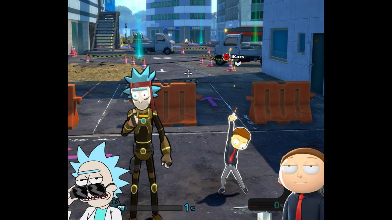 Rick And Morty Universe In My Hero Ultra Rumble (PC MODS) - YouTube