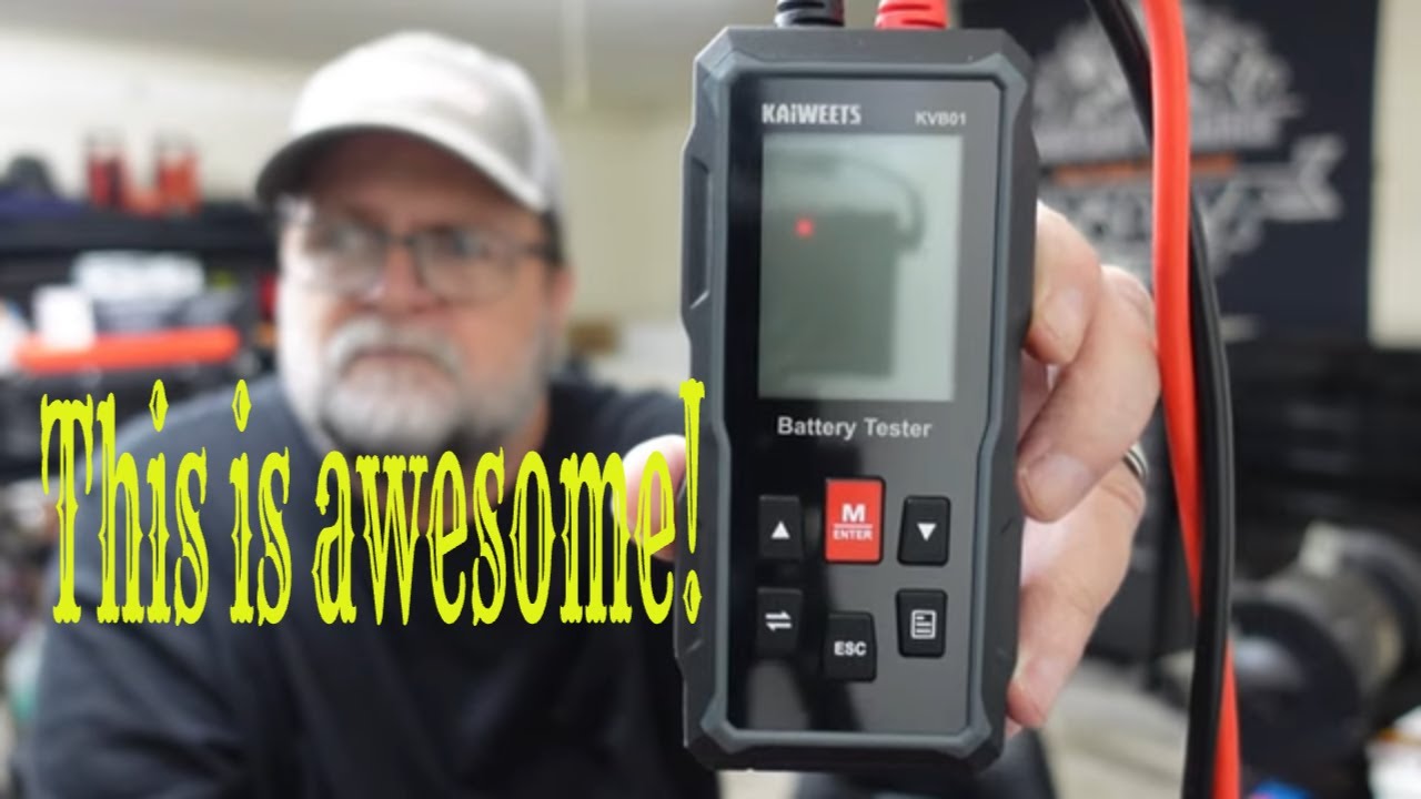 KAIWEETS KVB01 Battery Tester - YouTube
