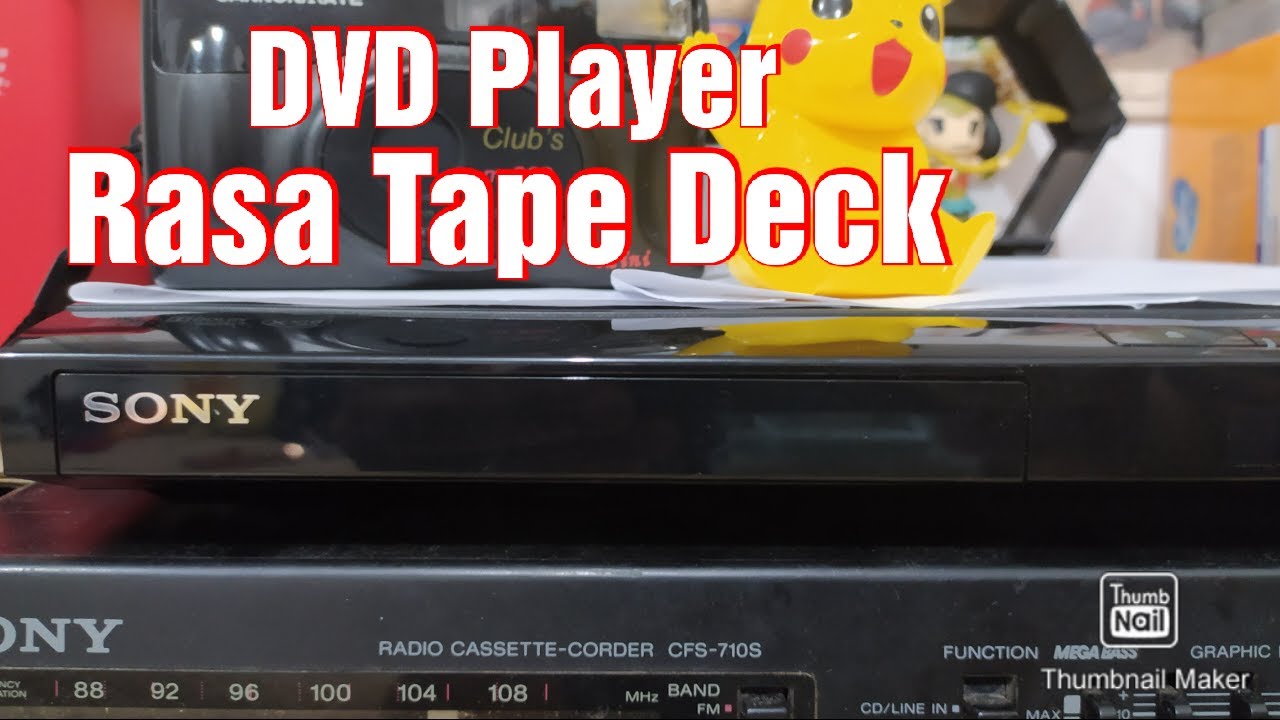 SONY DVP-SR120 - DVD Player Minimalis Cita Rasa Tape Deck - YouTube